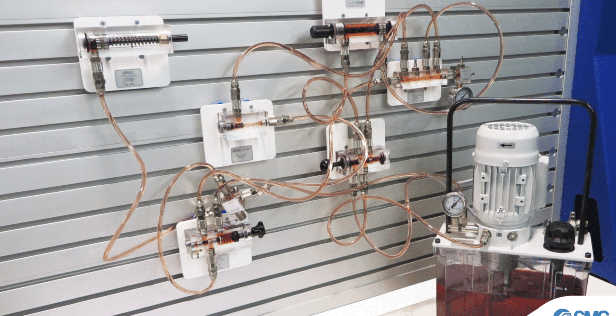 SMC Transparent Hydraulics Training System - Toolkit Technologies