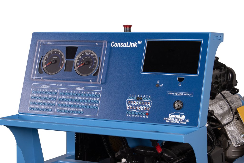 Automotive Engine Bench with Hyundai GDI 1.6L - Toolkit Technologies