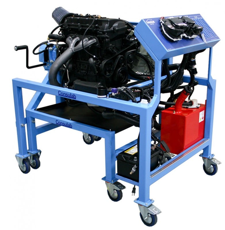 Engine Stand with Starting Station I Toyota 1.8L - Toolkit