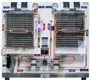 A/C System Trainer with H Block - TXV - Toolkit Technologies