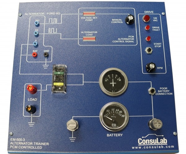 Alternator Trainer with PCM-Controlled Regulation - Toolkit Technologies