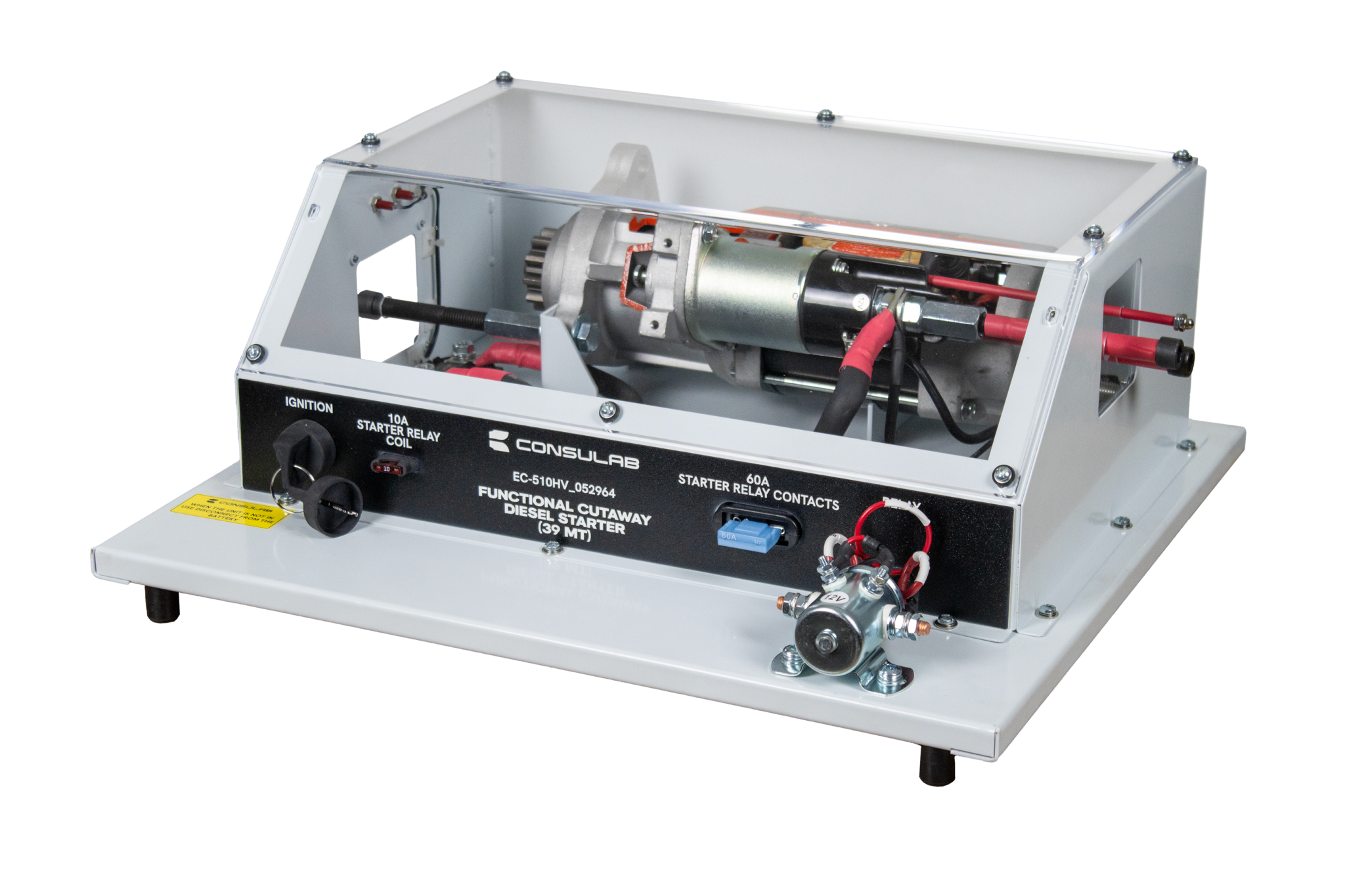 Functional Cutaway Diesel Starter - Toolkit Technologies