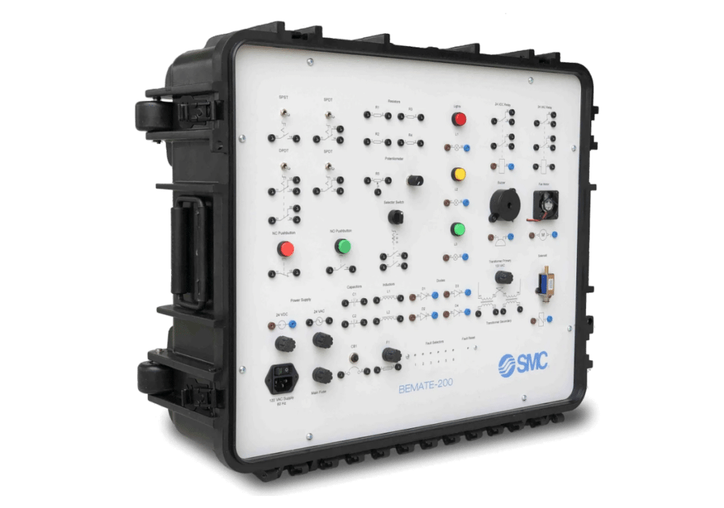 SMC Pneumatics and Electropneumatics Training System (PNEU-405 ... SMC Pneumatics and Electropneumatics Training System (PNEU-405 ...