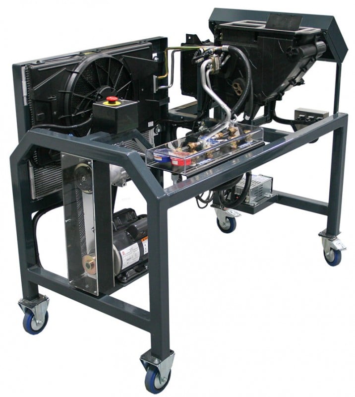 Stand-Alone Heavy Vehicle HVAC Trainer - Toolkit Technologies