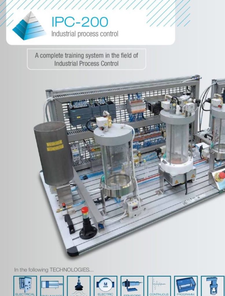 SMC Process Control Automation Trainer IPC-200 - Toolkit Technologies