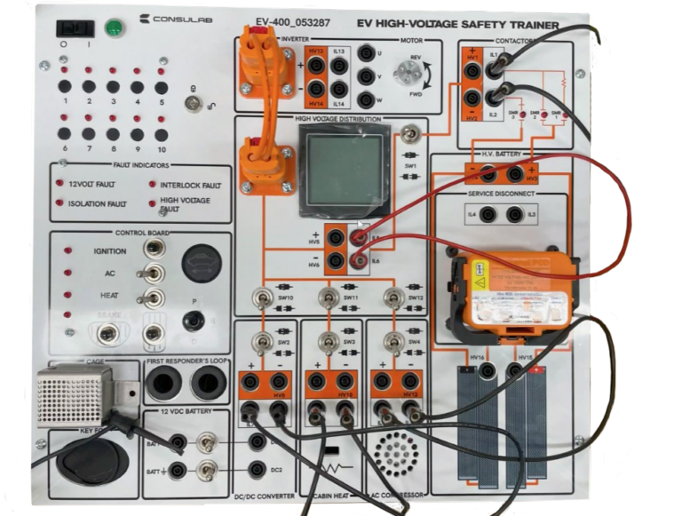 EV High Voltage Safety and Disconnect Trainer - Toolkit Technologies