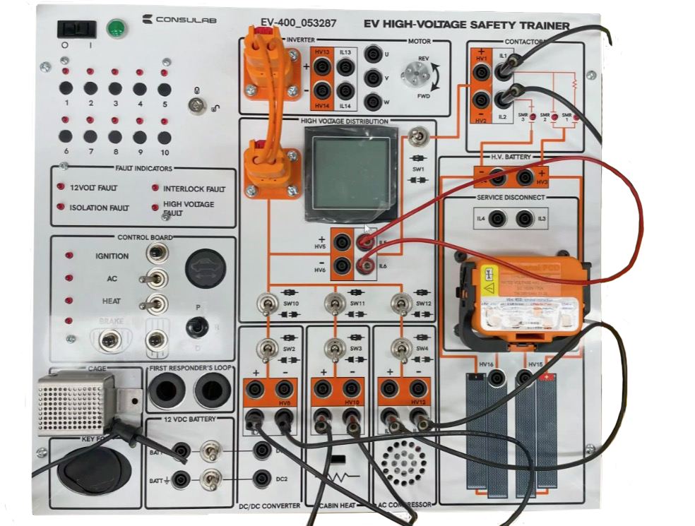 EV High Voltage Safety and Disconnect Trainer - Toolkit Technologies