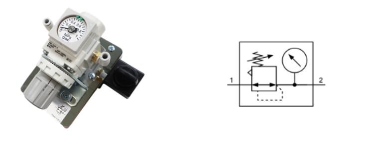 Pressure Regulator with Pressure Gauge - Toolkit Technologies