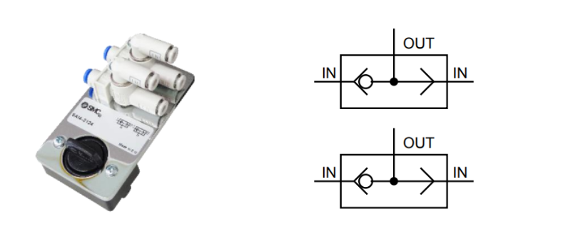 Double Logical “OR” Valve - Toolkit Technologies