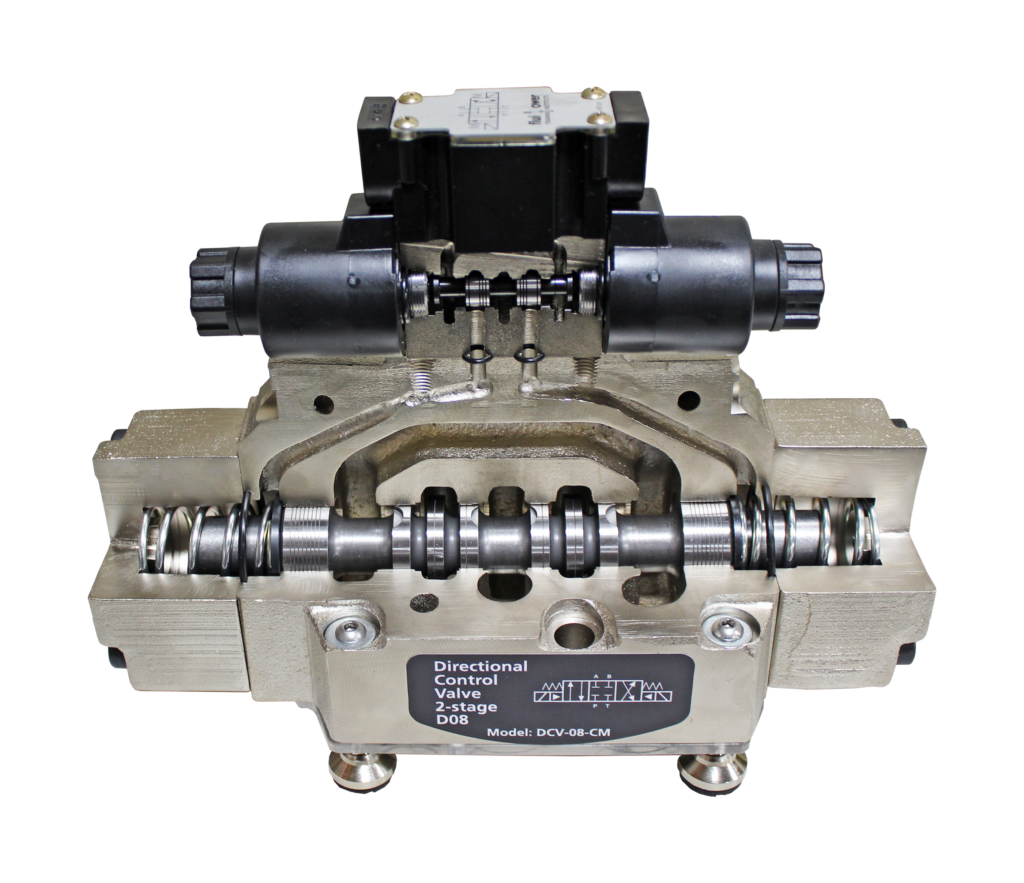 Two-Stage Directional Control Valve Cutaway - Toolkit Technologies